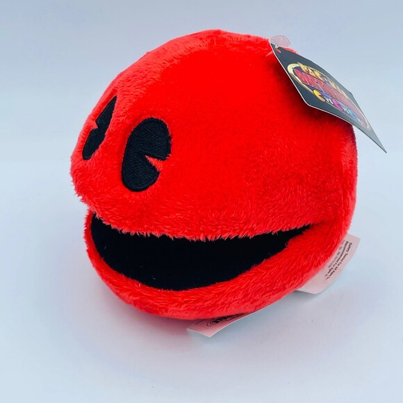 Toys | Pacman Red Plush Battle Royale Bandai Namco Plush Video Game Toy ...
